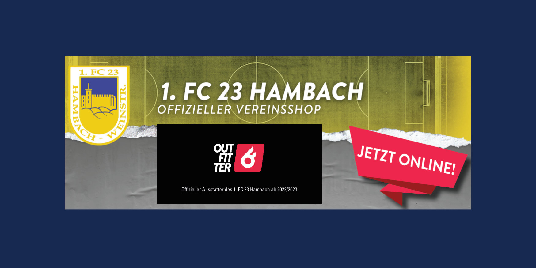 Unser Vereinsshop ist online! - 1. FC 23 Hambach